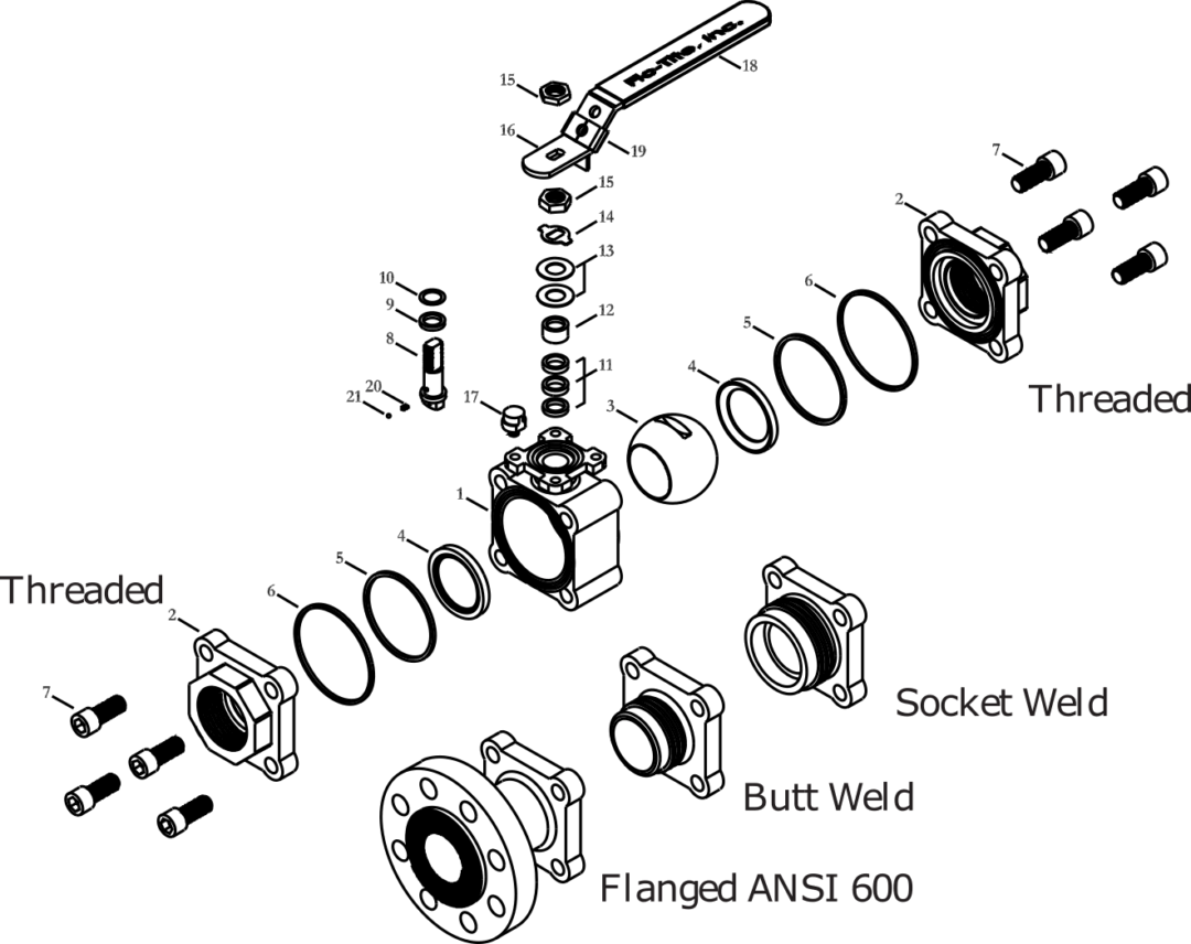 FIRE SAFE 3-PC VALVE - ACTUATED - Accurate Valve Automation