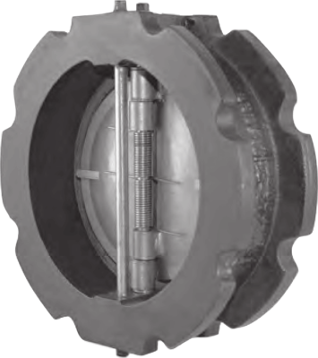 Wafer Style Dual Disc DI Class 150 Check Valve CV41 - Accurate Valve ...