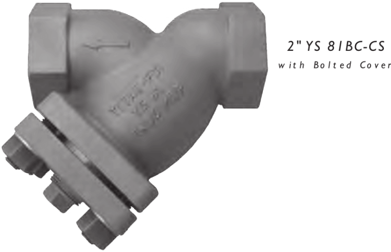 Screwed and Socket Weld End SS and CS Class 600 Y-Strainer Series YS81/82 - Accurate Valve ...
