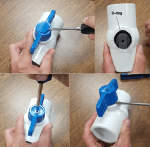 PVC Commercial MIP Ball Valve - Accurate Valve Automation