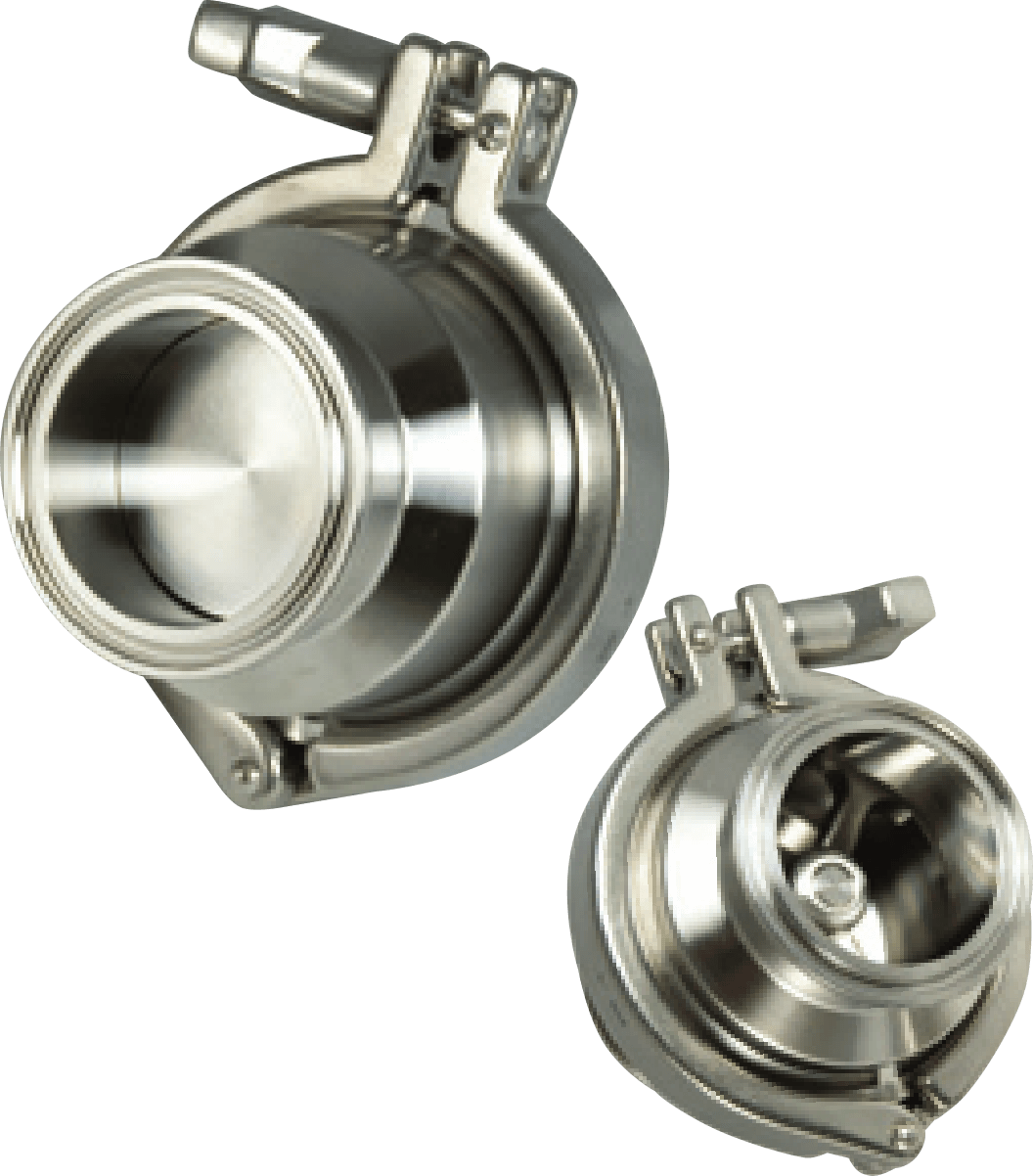Sanitary Check Valve CSE-316L-V - Accurate Valve Automation