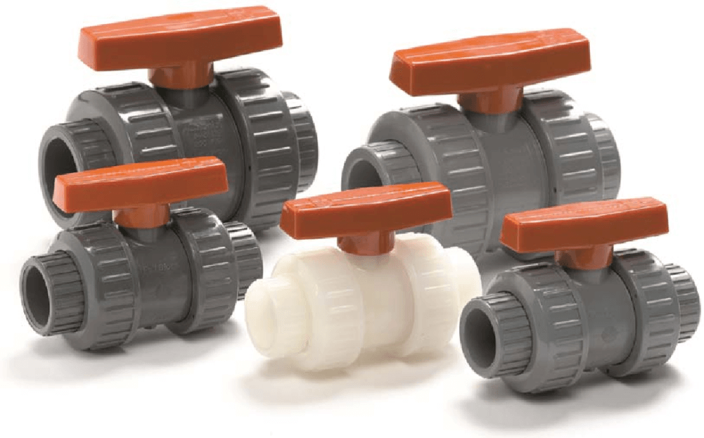 PVC Industrial Ball Valve - Flanged/Socket/FNPT - Accurate Valve Automation